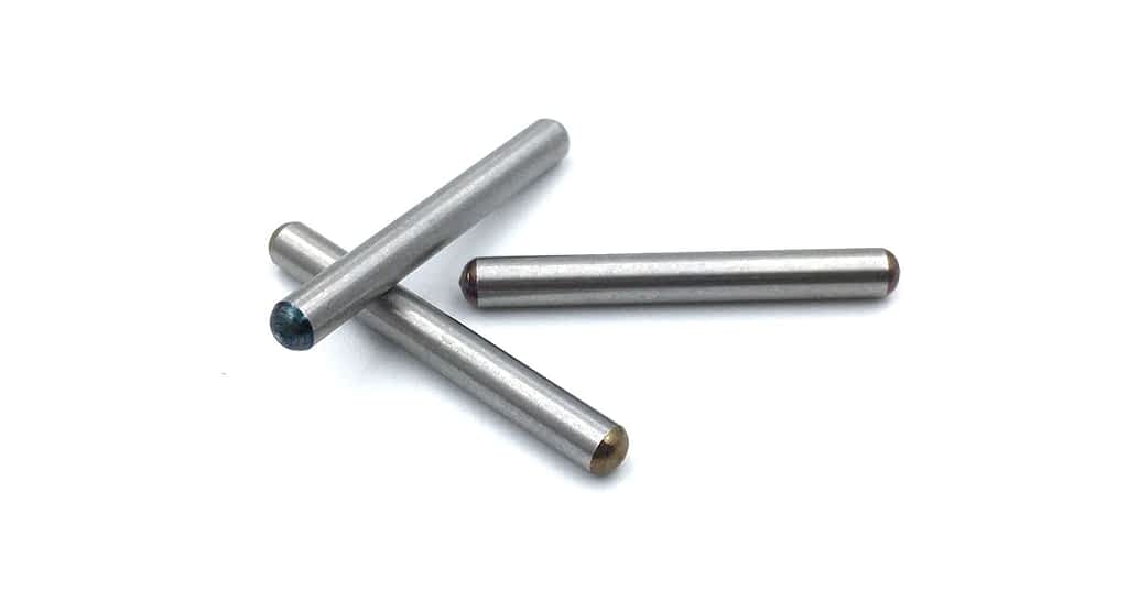 Custom 17-4PH Precision Dowel Pins With Spherical Points - Machined ...