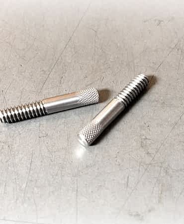 Custom Knurled Pins - Machined Hardware Source