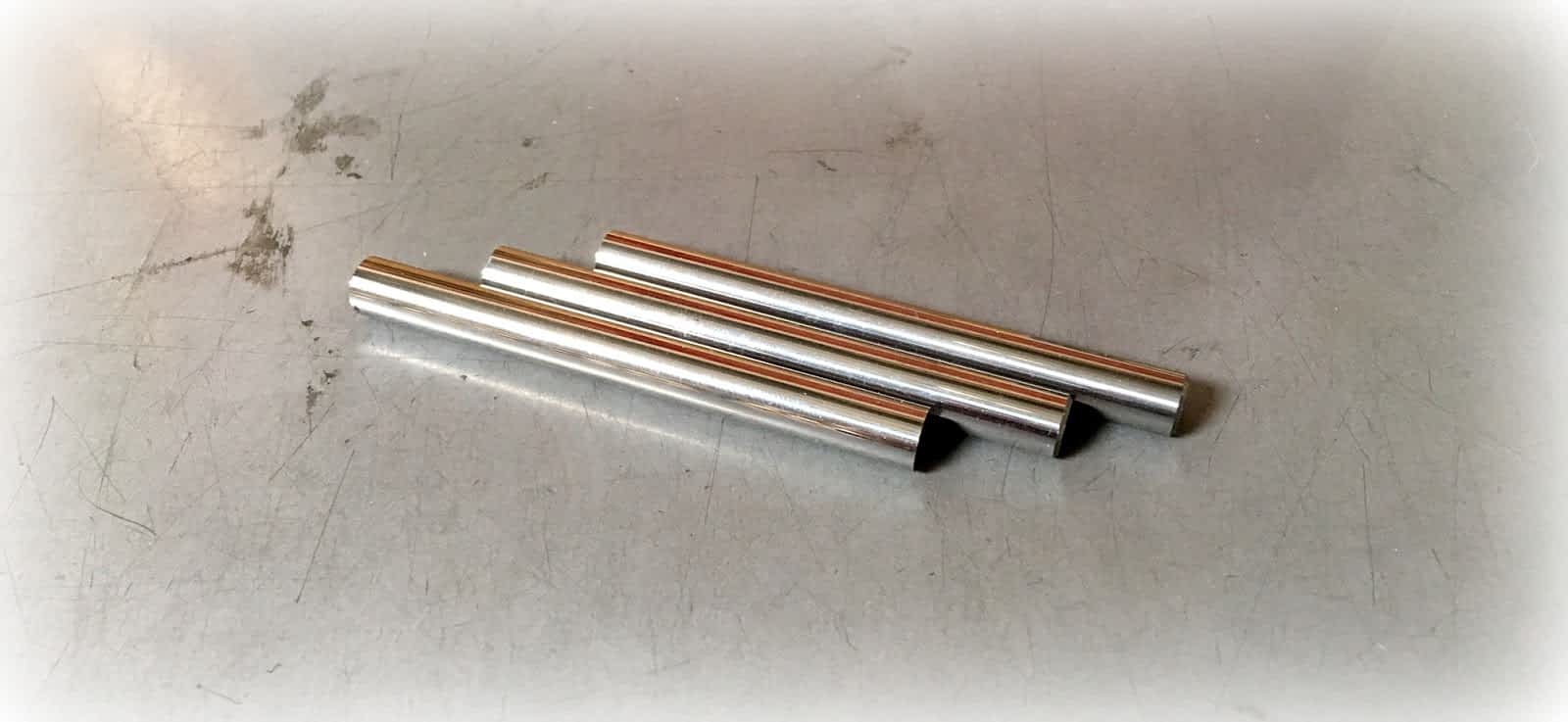 Custom Stainless Aerospace Pins - One Side Chamfered - Machined ...